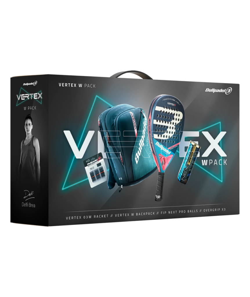 PACK BULLPADEL VERTEX 03 WOMAN - HALL OF PADEL